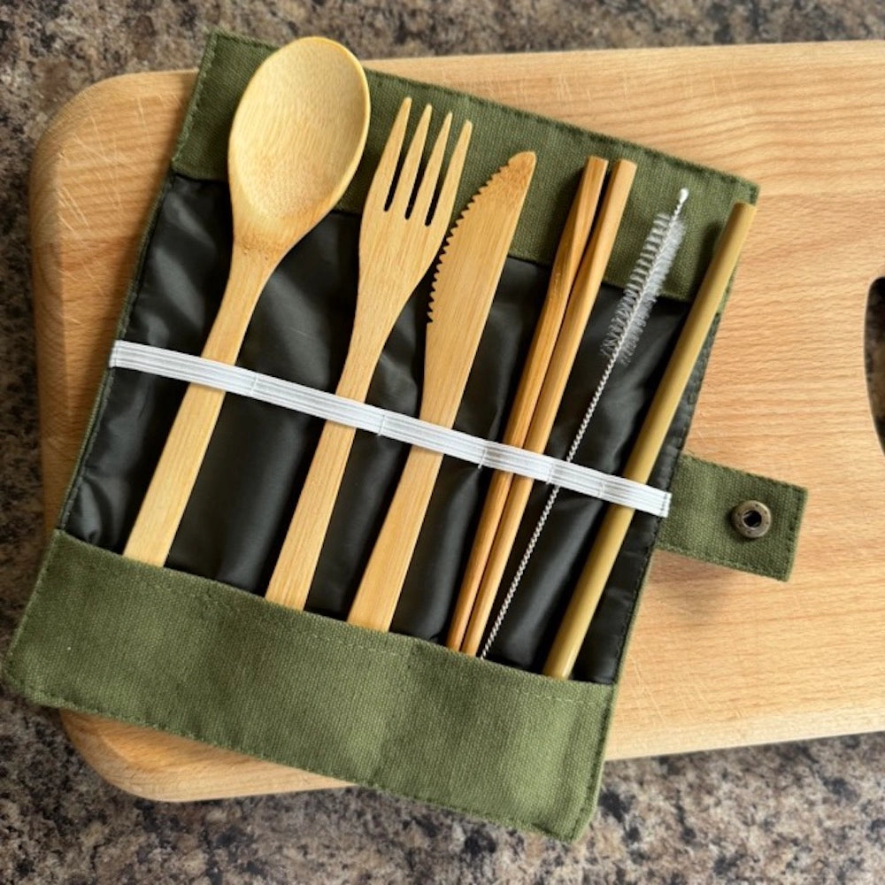&Keep - Bamboo Cutlery Set – Sequence
